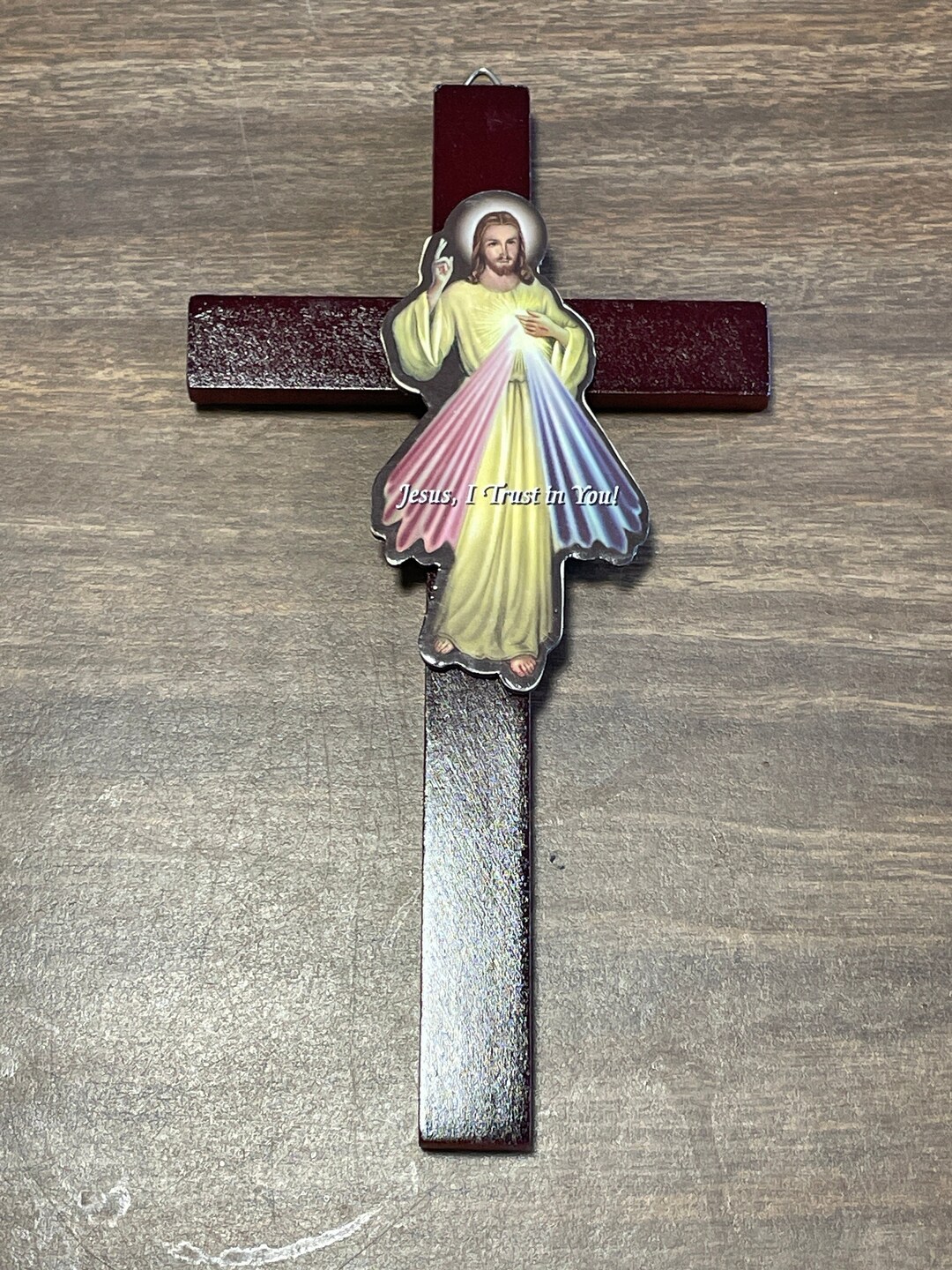 Divine Mercy Cross (brand New) 8 Inch - Etsy