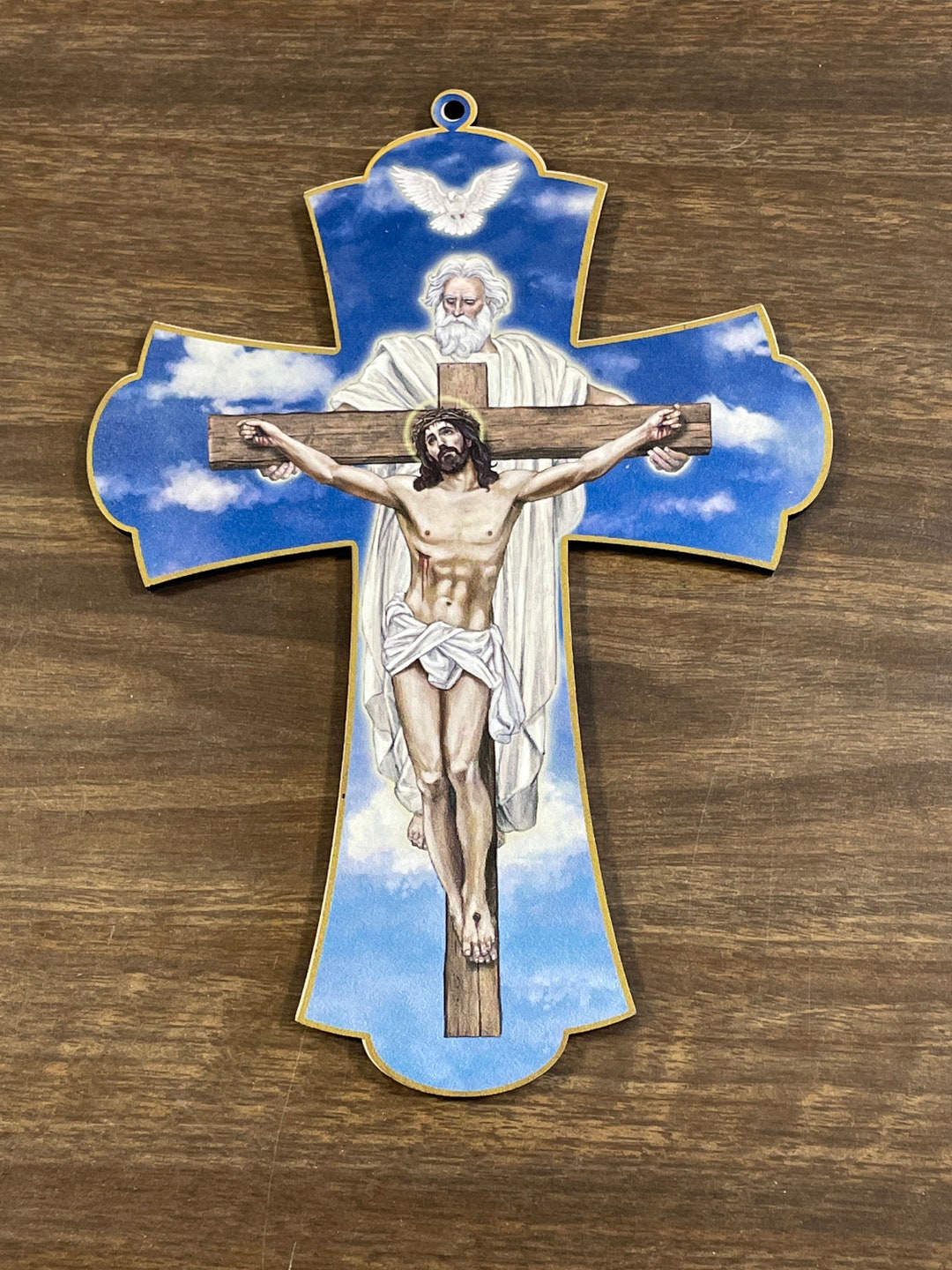 Trinity Cross (brand New) 8.25 X 6 Inch - Etsy