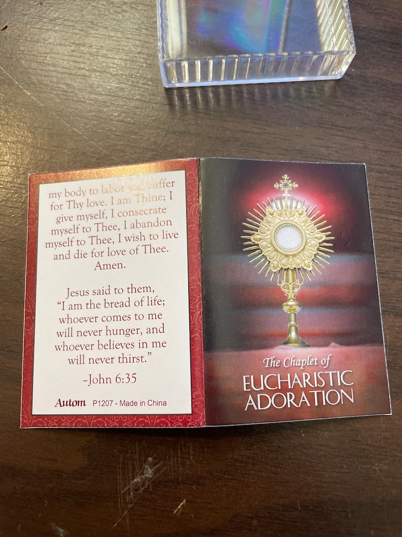 Eucharistic Adoration Chaplet - Etsy