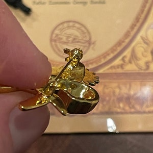 Authentic Stone From the Tomb of the Nativity in a Gold Angelic Relic ...