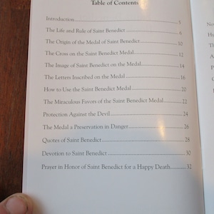 Saint Benedict Prayer Book - Etsy