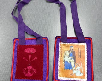 Purple Scapular - Etsy