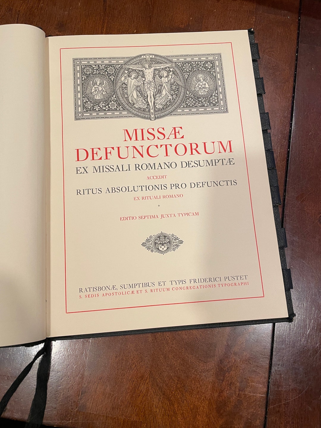 1933 Missae Defunctorum all Latin 12 X 10 Inch - Etsy