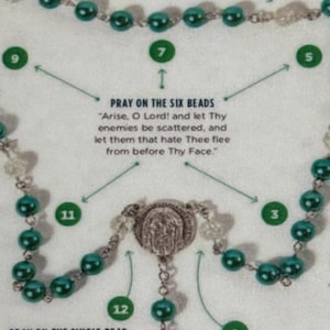 Chaplet of the Holy Face of Jesus Prayer Card by Lisa Fixler From ...