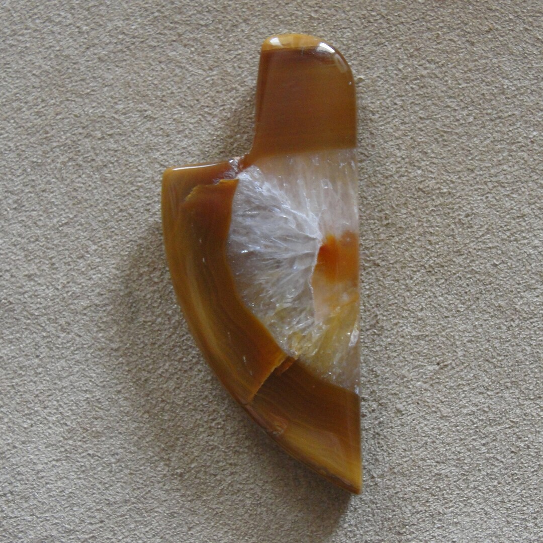 Brazilian Agate Flat Top - Etsy