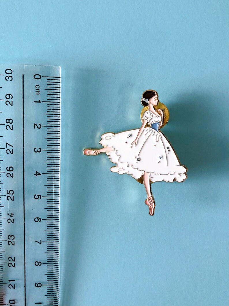 Ballerina Ballet Enamel Pins (title : Giselle) - Etsy