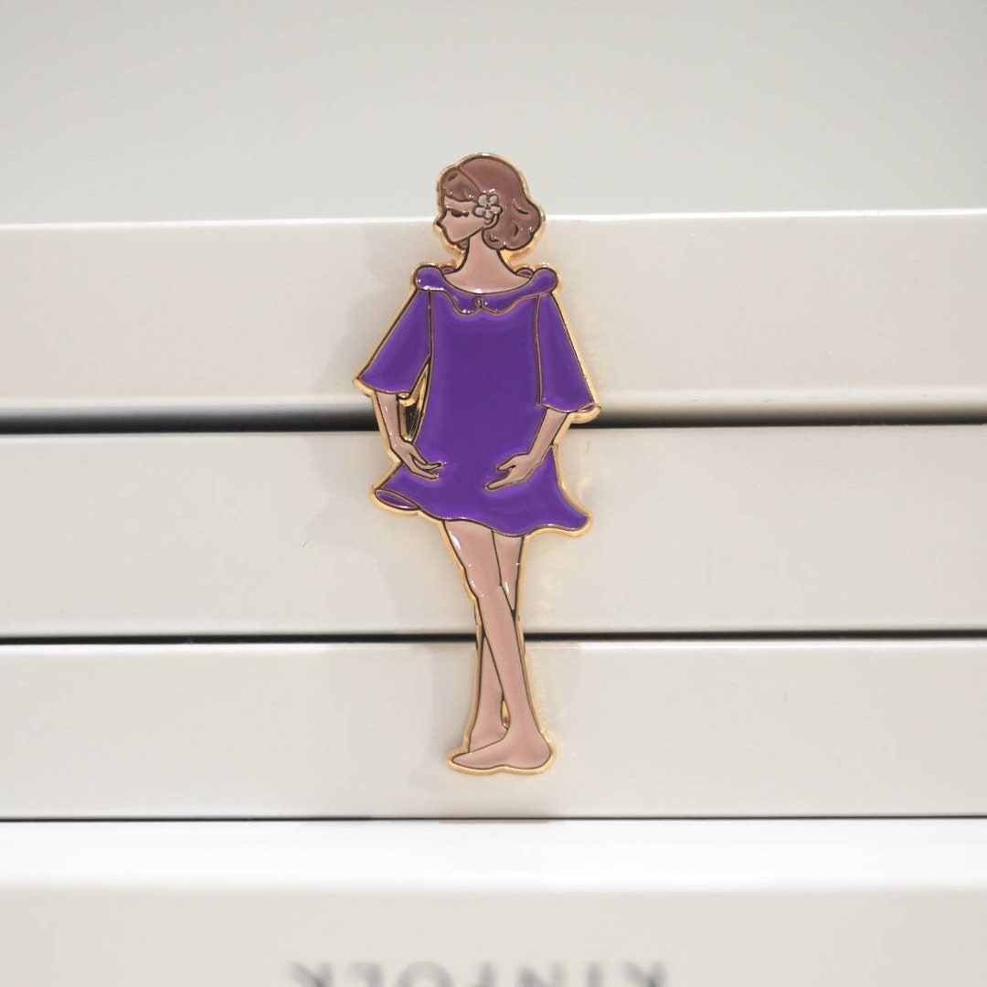 Ballet Enamel Pins title : Fifth Position Violet - Etsy