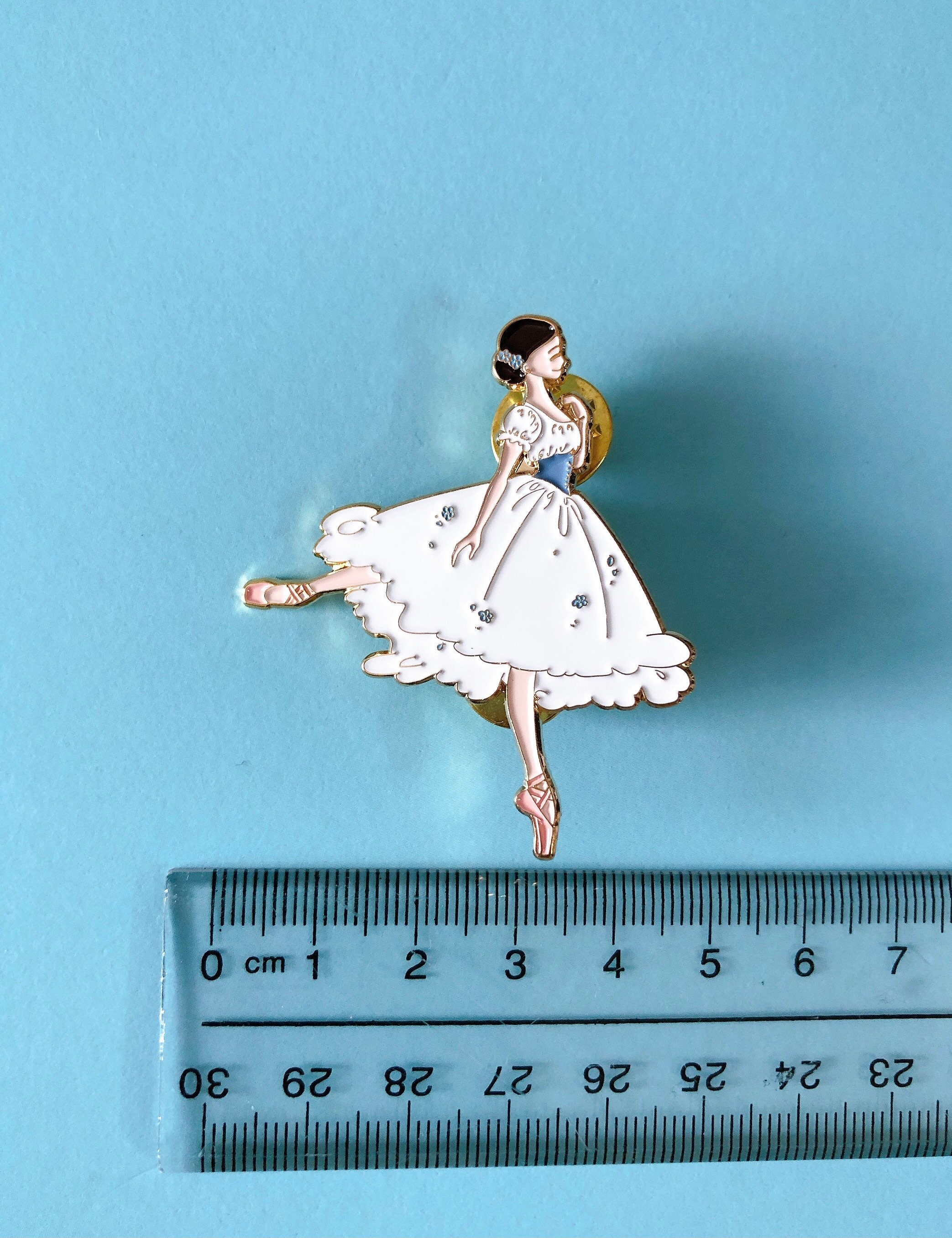 Ballerina Ballet Enamel Pins (title : Giselle) - Etsy