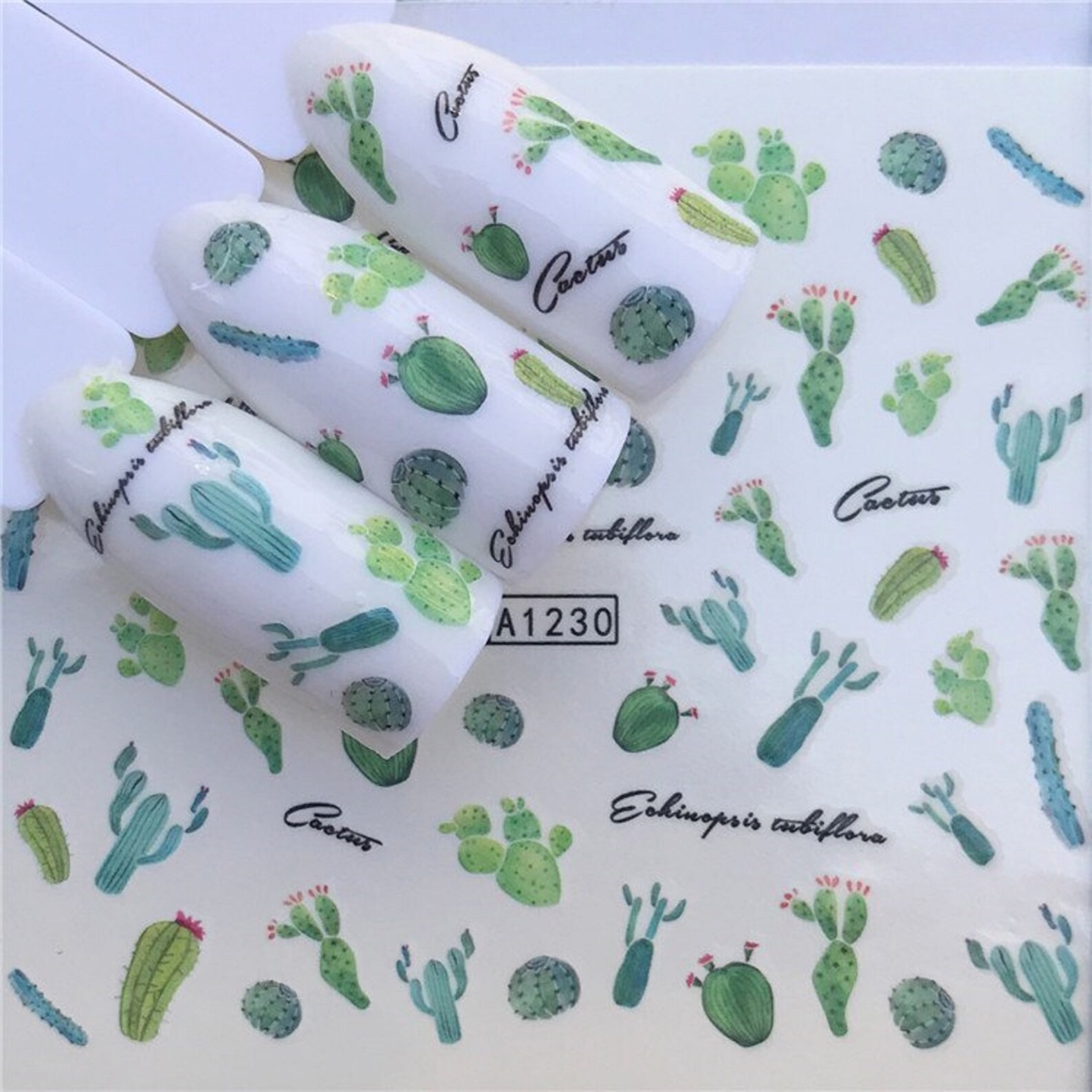 Nail Art Water Decals Transfers Stickers Summer Beach Holidays - Etsy