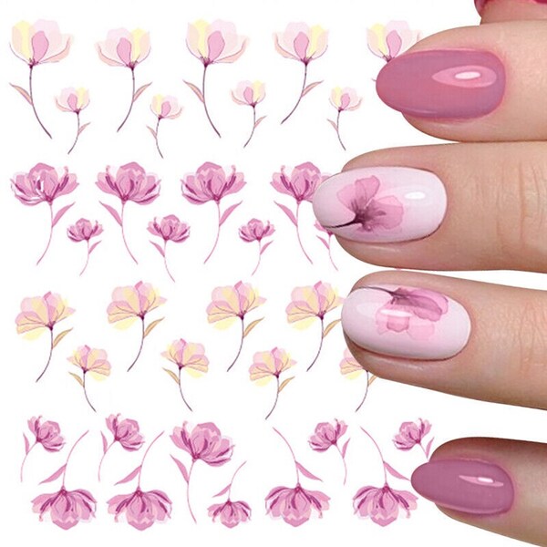 Nail Decals Stickers - Etsy
