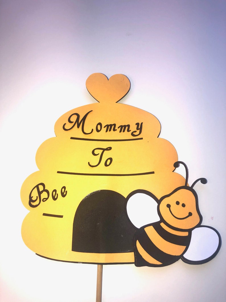 Beehive Cake Toppers Bride to Bee baby Shower Who Will It Bee Bumble ...