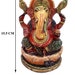 Antique Ganesha Statue Fine Wooden Multi Color/ Hand Carved/ - Etsy