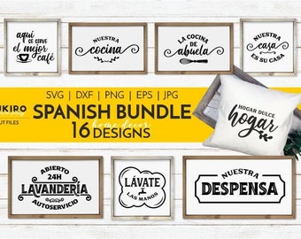 Spanish Svg Files | Etsy