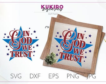Trust God Sign - Etsy
