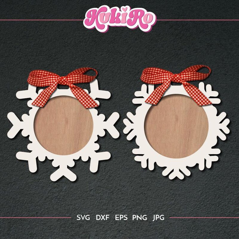 Christmas Frame Svg - Etsy