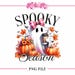 Boo Checker Pattern Ghost PNG Halloween Sublimation Cute Fall Ghost ...