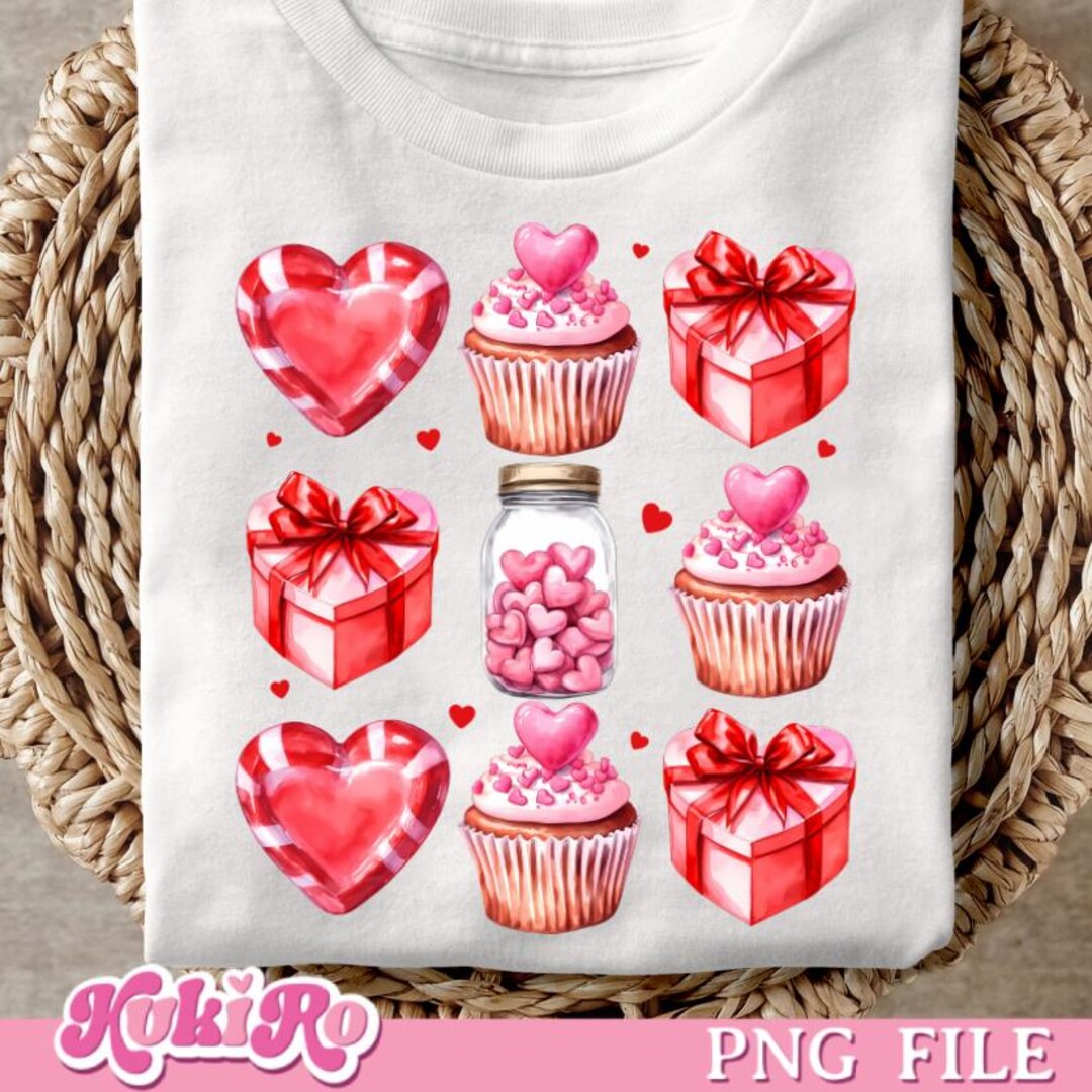 Valentine Candy Clipart PNG Sweet Treats Valentine PNG Candy Jar ...