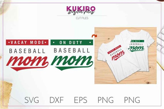 Baseball SVG Baseball MOM Eps Dxf Png File Silhouette Cricut | Etsy