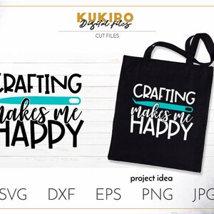 Crafter's Life BUNDLE - Funny Crafting Quotes SVG - Craft Room Signs ...