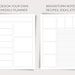 Planner Inserts, 10 Blank Templates, Editable, Printable, Digital - Etsy