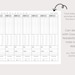 Weekly Baby Tracker Log, Editable Template, Digital File - Etsy