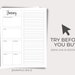 Planner Inserts, 10 Blank Templates, Editable, Printable, Digital - Etsy