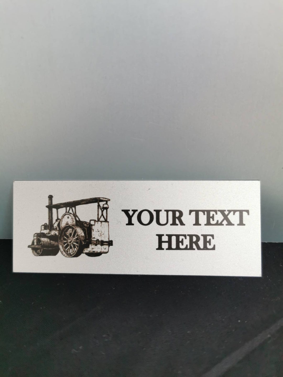 Steam Roller, Traction Engine, Plaque, Plate. for Sheds Front Doors ...