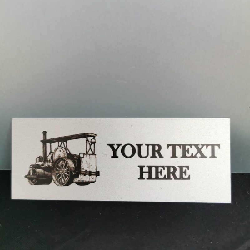 Custom Engine Plaques - Etsy UK