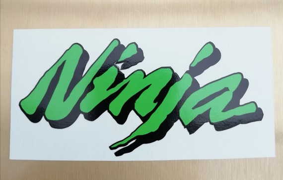 Kawasaki Ninja Sticker - Etsy