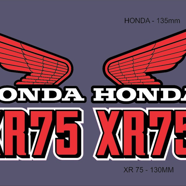 Honda Xr Decal - Etsy