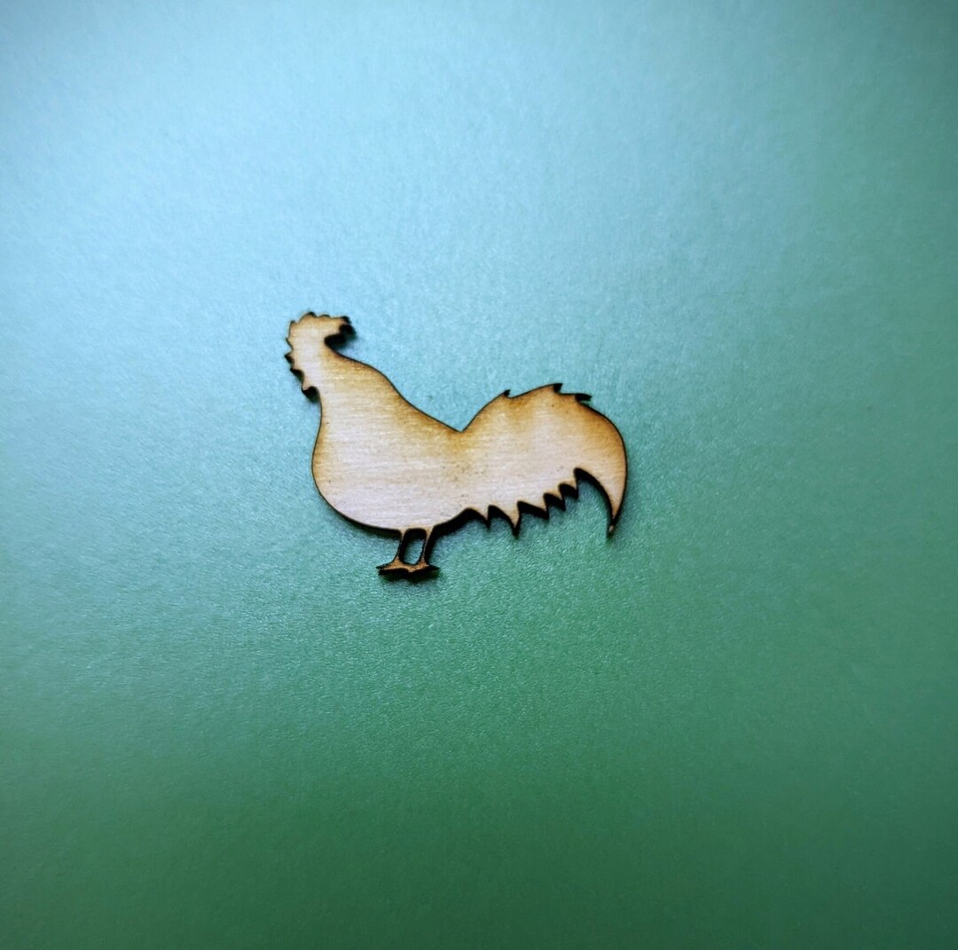 12 Chicken Laser Cut Wooden Shape Crafting Blanks - Etsy