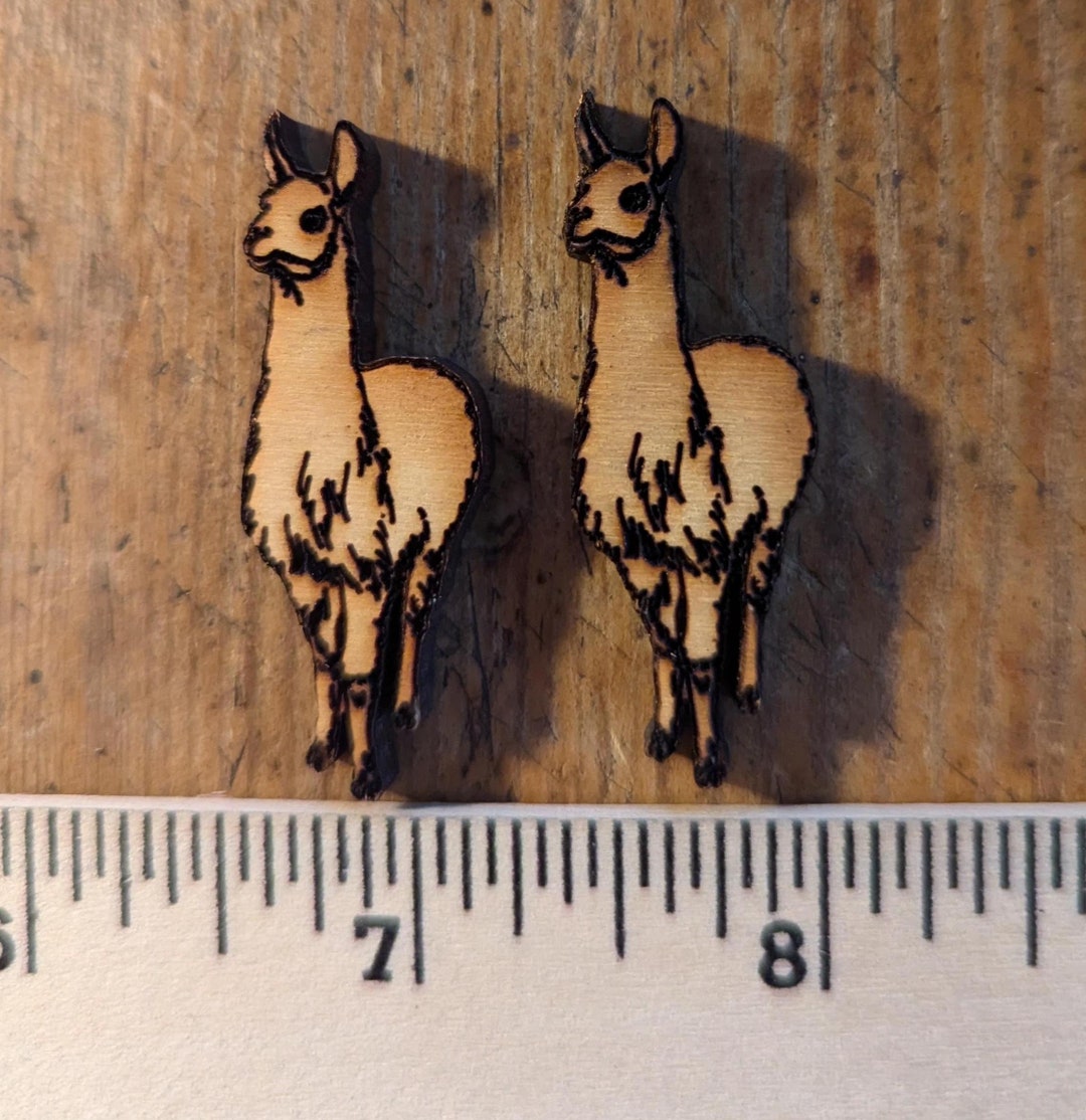 12 Pieces Llama Maple Wood Cut Outs for Crafts Lot - 1/4" Thick - Etsy