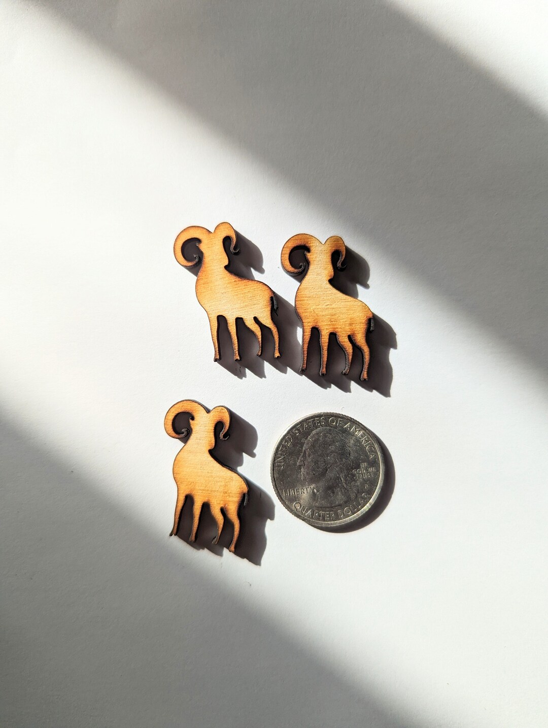 12 Ram / Mountain Goat Laser Cut Wooden Shape Crafting Blanks - Etsy