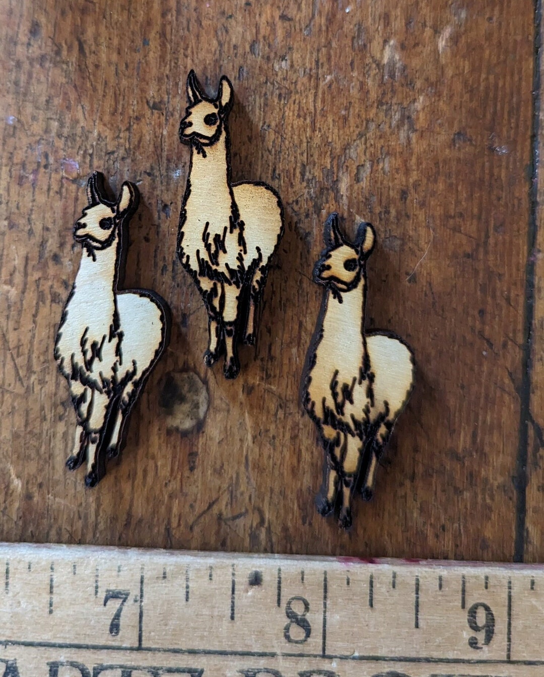 12 Llama Laser Cut Wooden Shape Crafting Blanks No Hole - Etsy