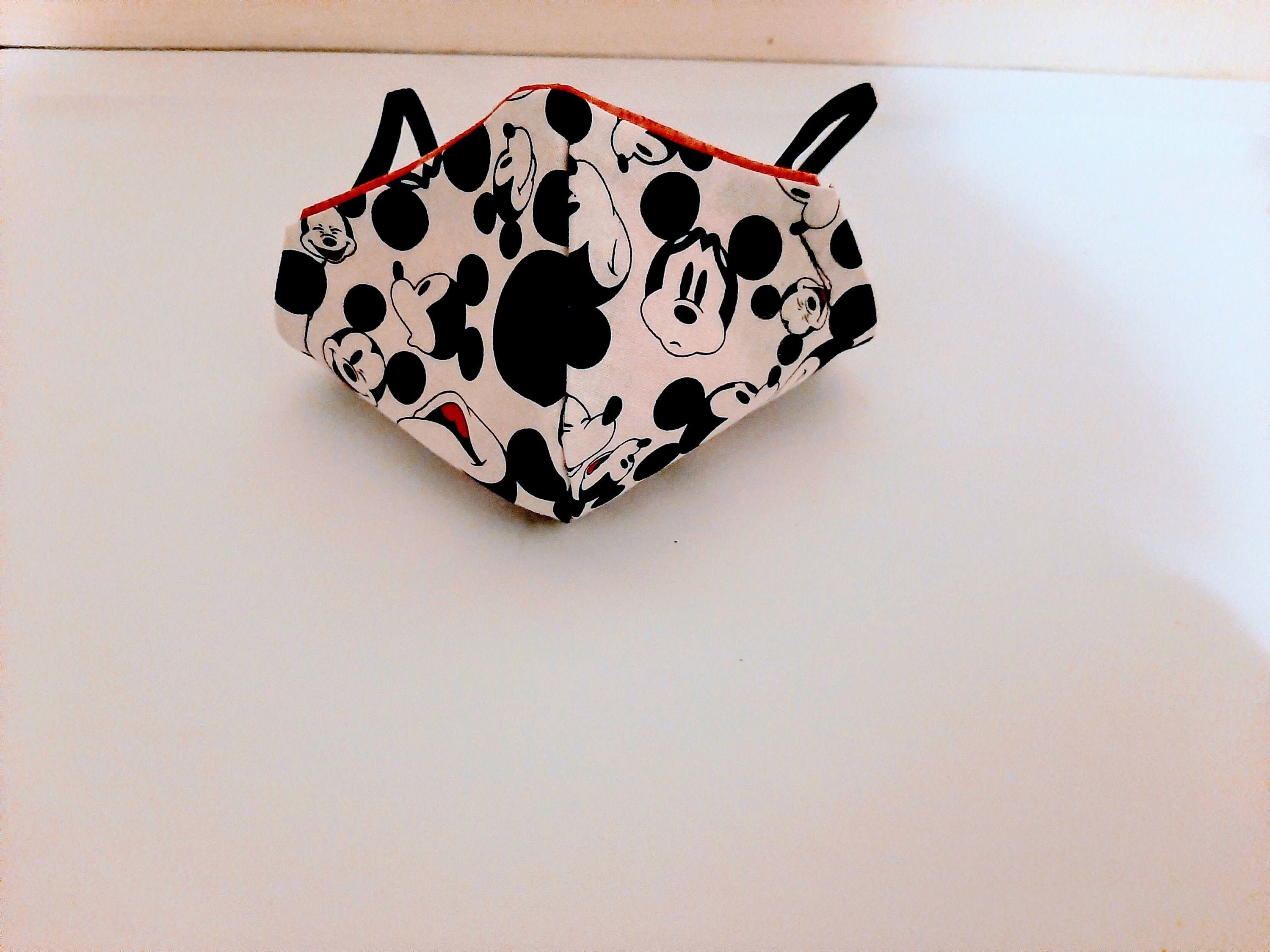 Mickey Mouse Mask, Mickey Mouse Face Mask, Disney Face Mask, Face ...