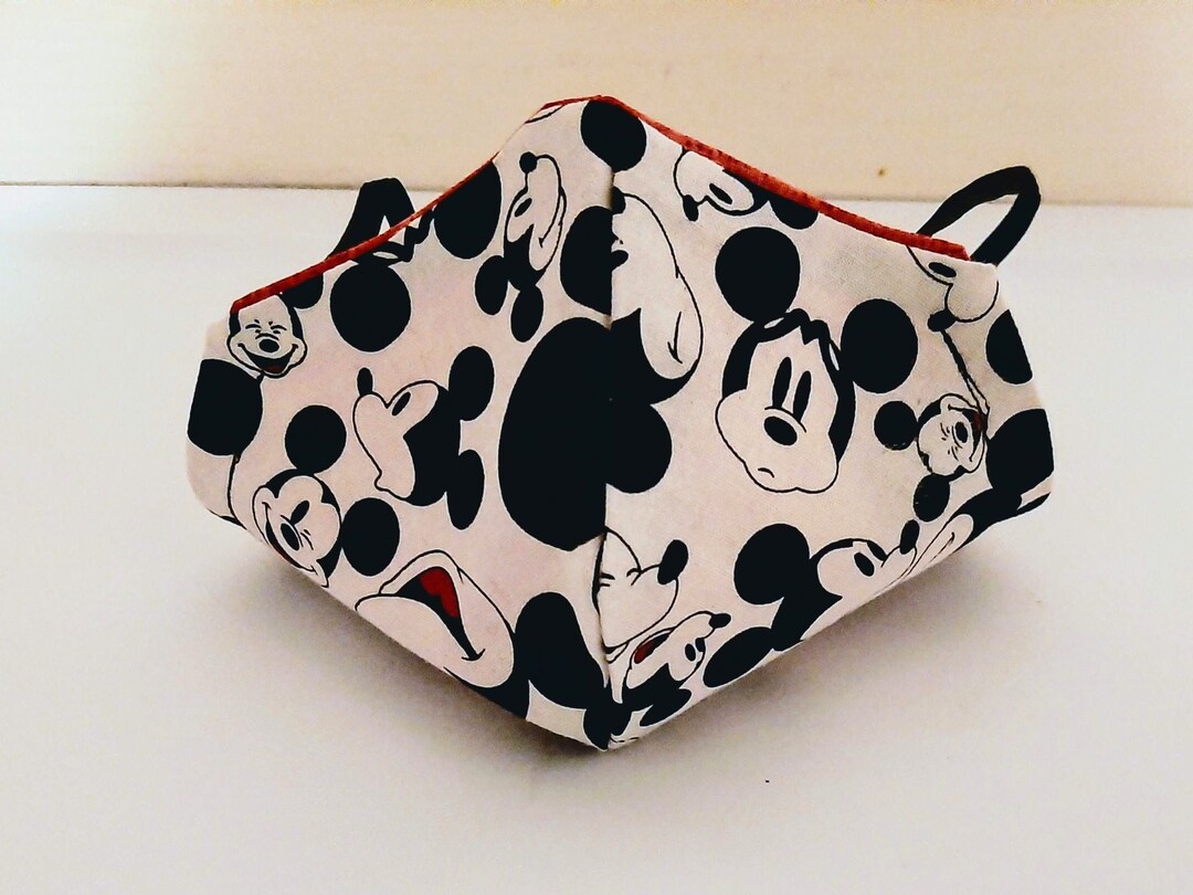 Mickey Mouse Mask, Mickey Mouse Face Mask, Disney Face Mask, Face ...