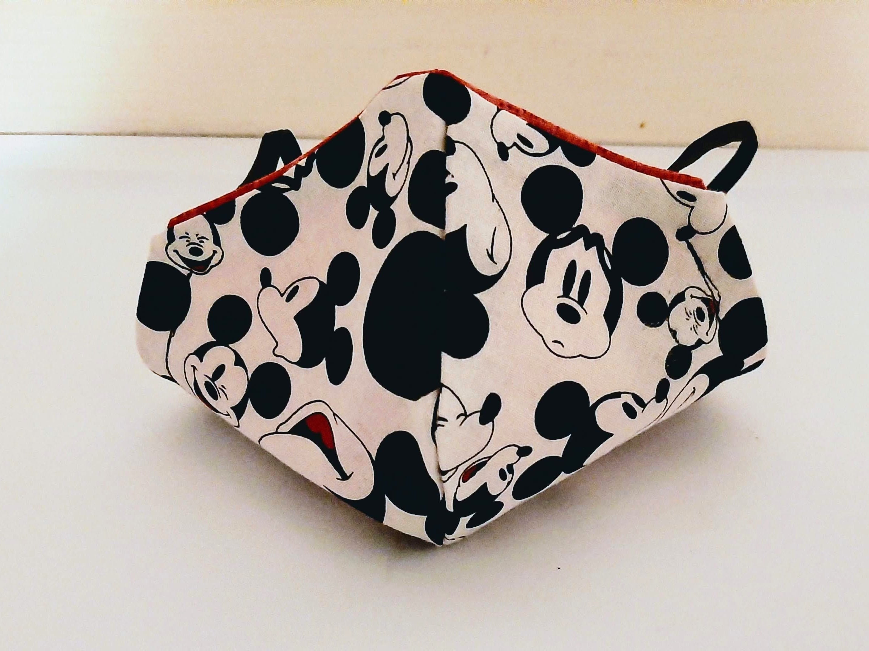 Mickey Mouse Mask, Mickey Mouse Face Mask, Disney Face Mask, Face ...