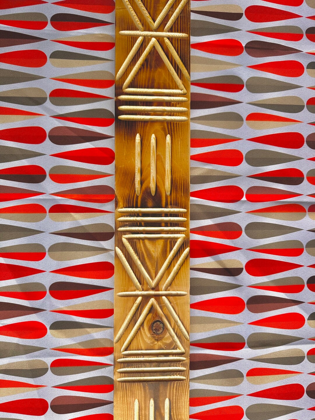 Triangles and Lines Tiki Trim - Etsy