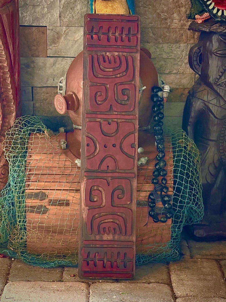 Oceanic 815 Decorative Tiki Wall Panels - Etsy