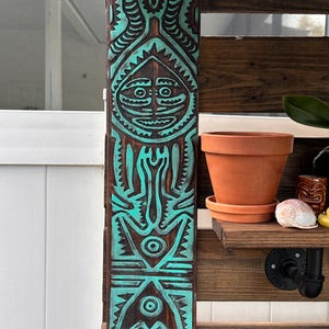 Decorative Polynesian Style Wall Panels - Etsy