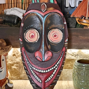 The New Guinea Tiki Mask - Etsy