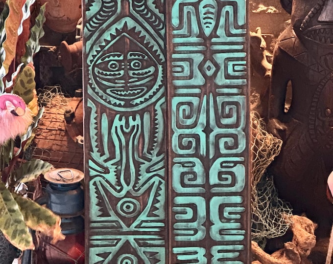 Decorative Polynesian Style Wall Panels - Etsy