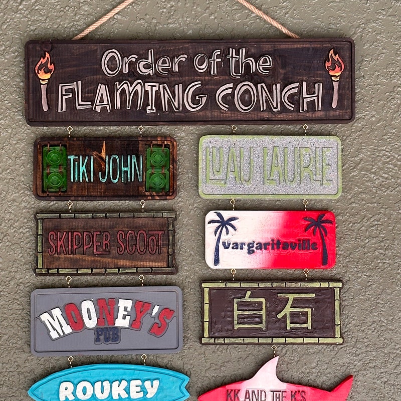 Tiki Signs - Etsy