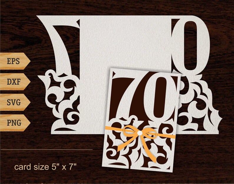 70th Birthday Svg 70 Years Card 5x7 SVG DXF 70th Etsy UK 70th Birthday Svg 70 Years Card 5x7 SVG DXF 70th Etsy UK