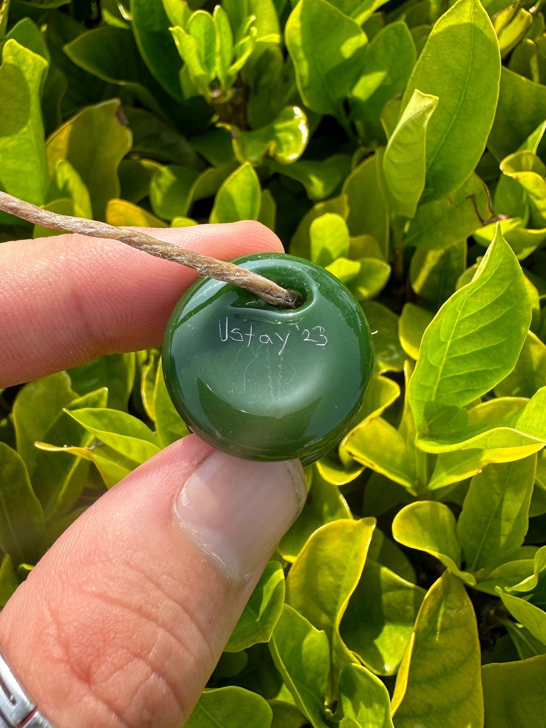 Forest Green Dro-yo Mini Hempwick Holder Hemp Smoking Glassart Glass ...