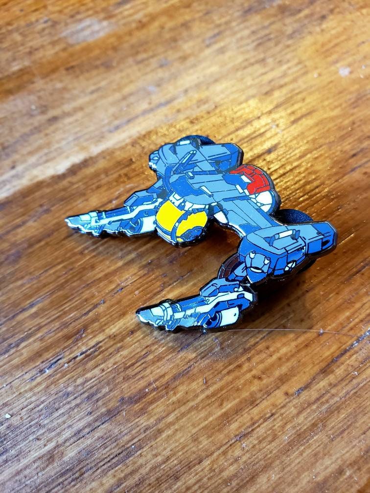 Red Tail Ship Owned by Faye Valentine Cowboy Benop Enamel Pin - Etsy