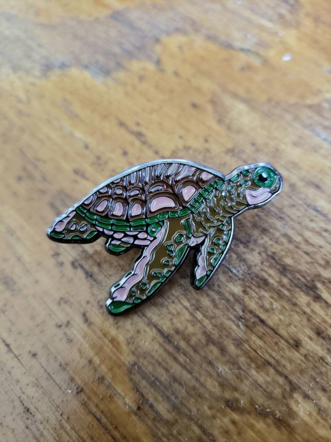 Sea Turtle Enamel Pin - Etsy