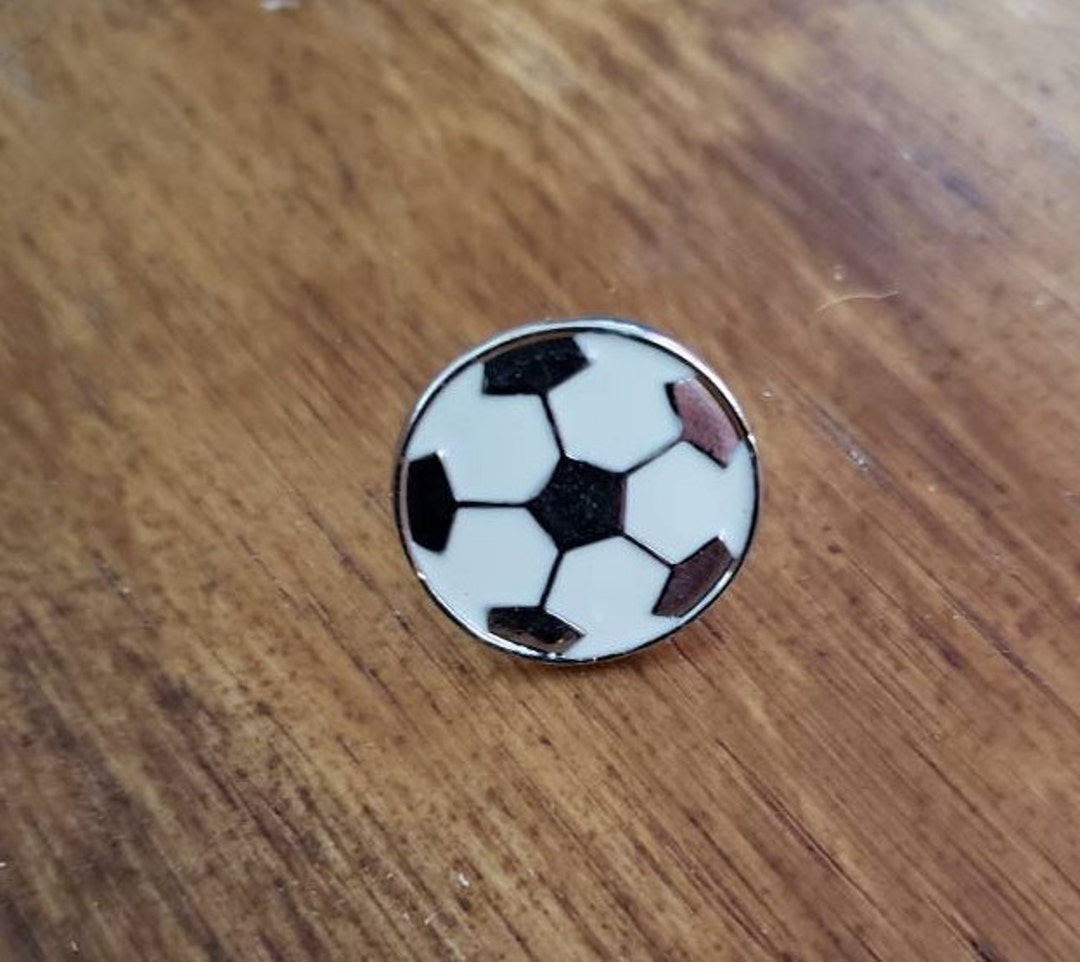 Soccer Pin Enamel Pin - Etsy