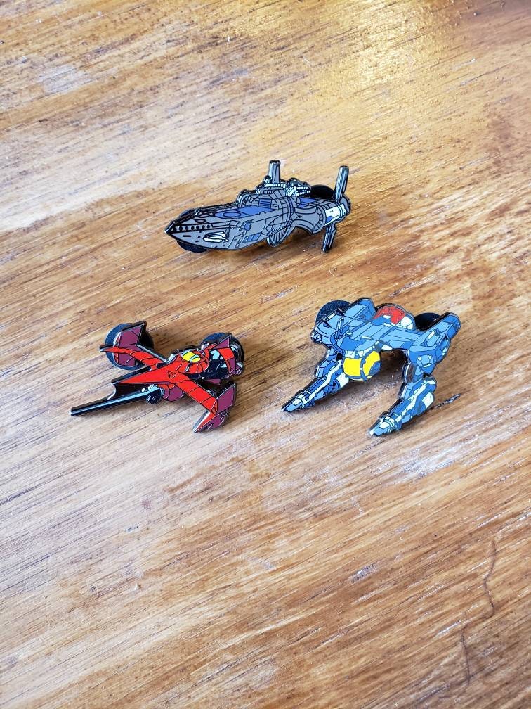 Red Tail Ship Owned by Faye Valentine Cowboy Benop Enamel Pin - Etsy