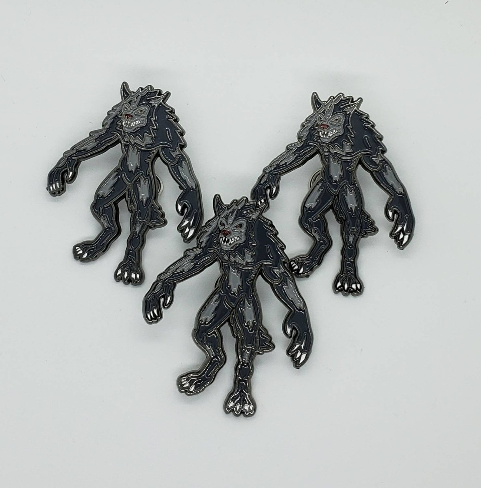 Werewolf Soft Enamel Pin - Etsy